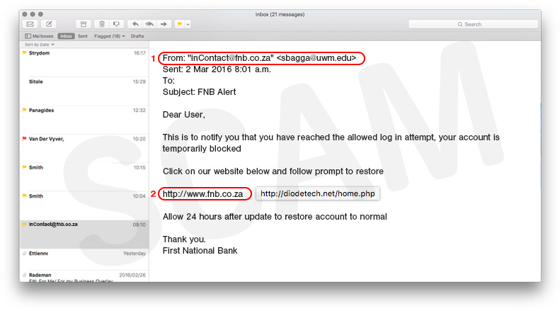Current Scams Fraud Prevention Security FNB